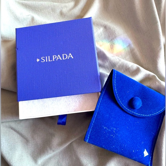Jewelry | Silpada Drawer Style Jewelry Box And Velvet Snap Bag For ...